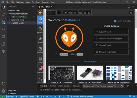 Automatically Switch To Newly Created Project S Environment Issue Platformio