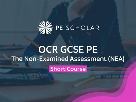 OCR GCSE PE The Non Examined Assessment NEA PE Scholar