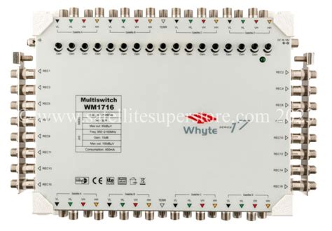 Whyte Multiswitches Professional Range Satellite Multiswitches 17