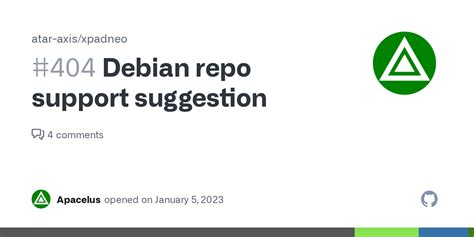 debian repo support suggestion · issue 404 · atar axis xpadneo · github