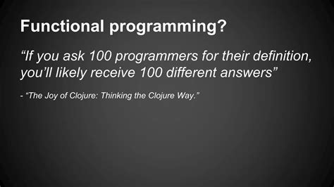 Functional Programming With Ruby Can Make You Look Smart Pptx