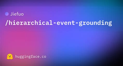 jiefuo hierarchical event grounding · datasets at hugging face