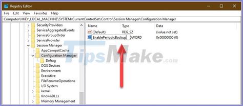 How To Re Enable Registry Backup On Windows 10