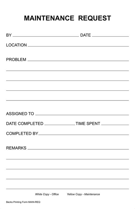 Product Request Forms