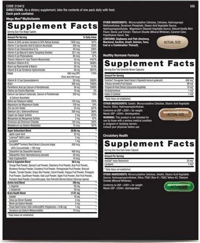 3000 Count Gnc Mega Men Healthy Testosterone 10 X 9 X 8 Inches At Rs