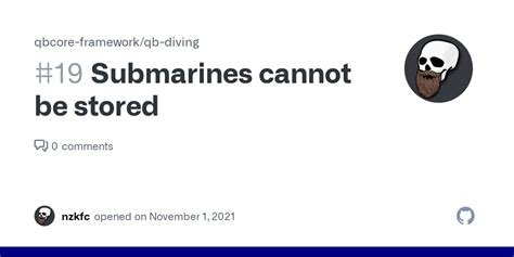 Submarines Cannot Be Stored Issue Qbcore Framework Qb Diving Github