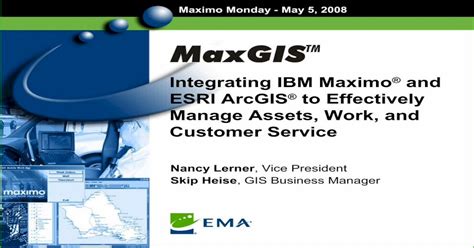 Pdf Integrating Ibm Maximo And Esri Arcgis To Effectively · Pdf
