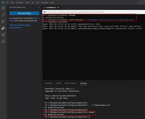 How To Code Powershell As The System Account Azure To The Max