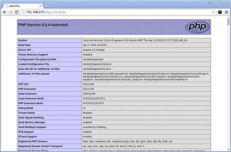 Setting Up Lamp Linux Apache Mysql Mariadb Php And Phpmyadmin On Ubuntu 15 04 Server