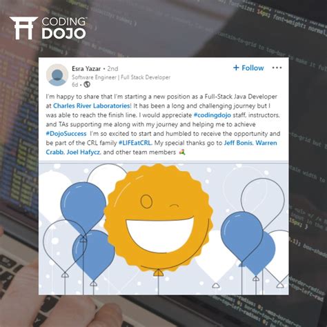 Coding Dojo On Linkedin Dojosuccess