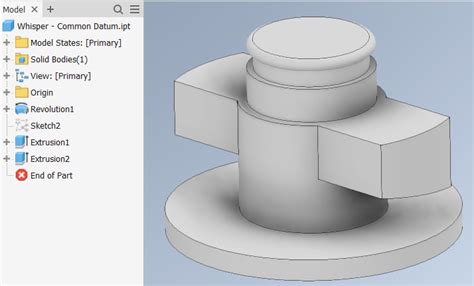 Solved Inventor 2024 How To Extrude A Boss From The Curved Surface Of A Cylinder So That The