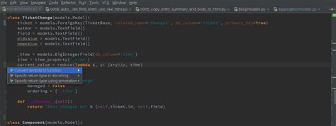 Feature Spotlight Reformatting Python Code With Pycharms Intentions