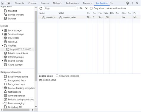 Fastapi Cookie Parameters Geeksforgeeks