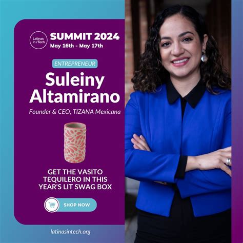 Litsummit2024 Entrepreneurspotlight Talavera Latinasintech Tequila Artisanmade Tizana