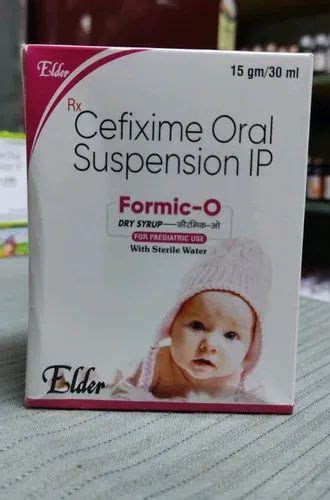 Elder Formic O Cefixime Oral Suspension Ip At Best Price In Shillong