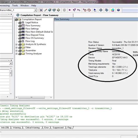 1 Compilation Screen Of Modified Encoder Download Scientific Diagram