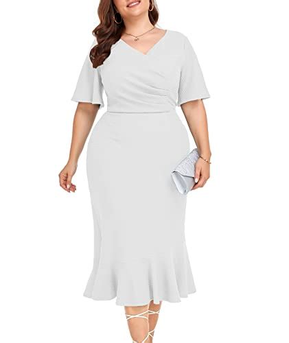 I Tested The Perfect Plus Size White Midi Dress And Heres Why Every