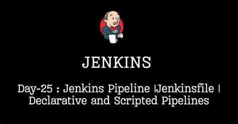 Harsh Rajotya On Linkedin Jenkins Pipeline Jenkinsfile Declarative And Scripted Pipelines