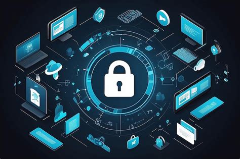 Data Privacy And Security Premium Ai Generated Image