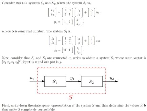 Solved Consider Two LTI Systems S1 And S2 Where The System Chegg Com
