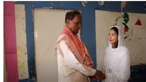 Viral Video Year Old Man Marries Year Old Girl In Pakistan Netizens Can T Keep Calm