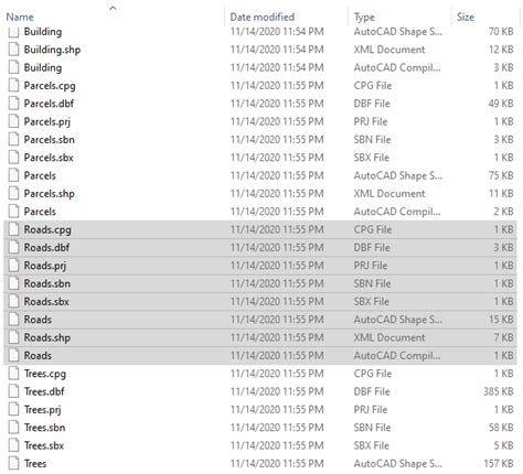 ما هو الاختلاف بين انواع الطبقات من نوع Shapefile وfeature Class داخل