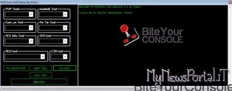 Ps3tools Gui Edition Si Aggiorna Alla Versione 3 1 Biteyourconsole