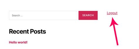 WordPress Logout Link The Definitive Guide PluginsForWP