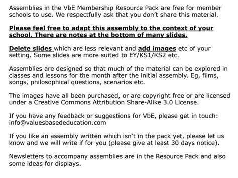 Values Assembly Honesty Pptx