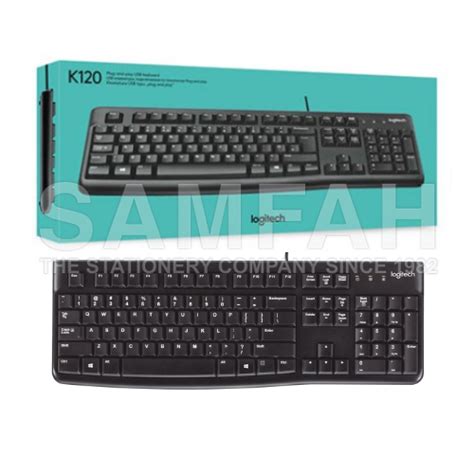 Logitech K120 Usb Keyboard Samfah