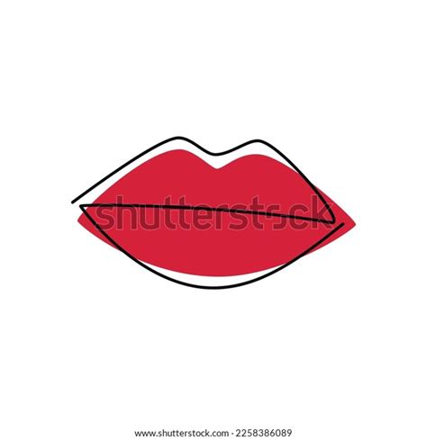 One Line Continuous Drawing Vector Illustration Stock Vector Royalty