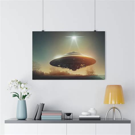 Scout Ship Premium Poster Mysterious Universe