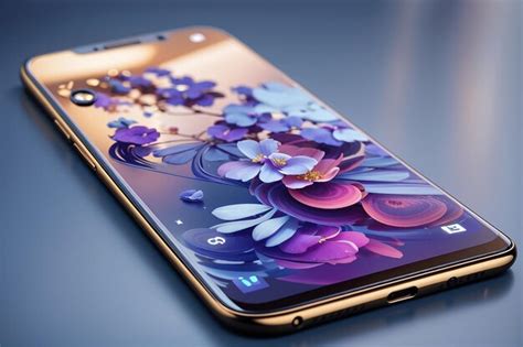 Premium Ai Image Realistic Display For Smartphone With Different Apps