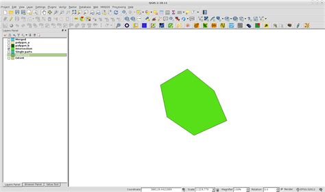 qgis creating a new polygon layer from the space between other layers