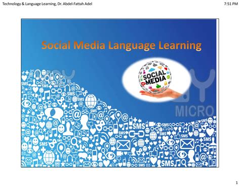 Social Media Language Learning Pdf