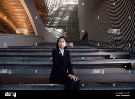 West Kowloon Cultural District Authority Chief Executive Officer Betty Fung Ching Suk Yee Poses