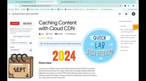 Caching Content With Cloud Cdn Qwiklabs Coursera With Explanation🗣️ Youtube