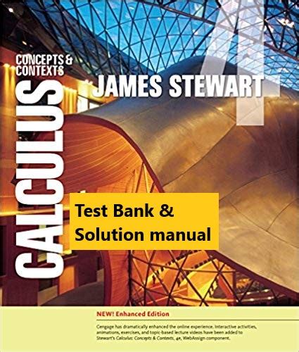 Calculus Concepts And Contexts Enhanced Edition 4th Edition James