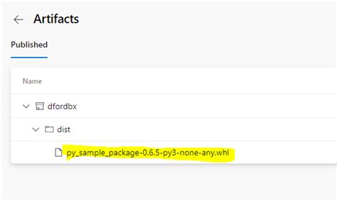 Azure Devops How To Get File Name In Output Drop Folder After Publishing Build Pipeline