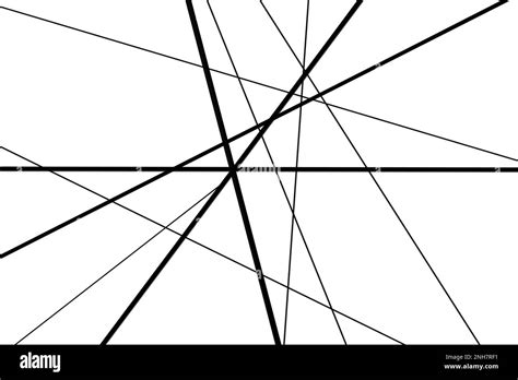 Random Geometric Lines Modern Chaotic Lines Background Black Color Minimal Lines Black And