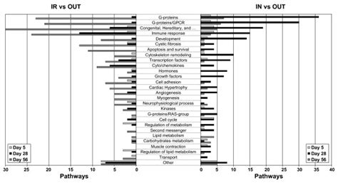 Metacore Pathway Analysis Of Differentially Expressed Genes Of Animals