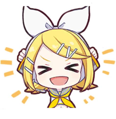 Project Sekai Kagamine Rin Stamp No Text Artist Art Projects