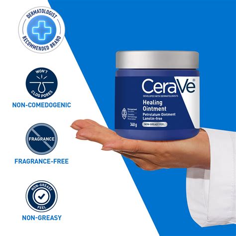 Healing Ointment With 3 Ceramides And Hyaluronic Acid Cerave