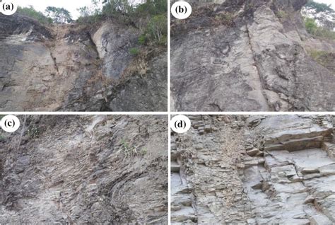 Field Photographs Showing A Blocky Rockmass Structure At Location L6 B