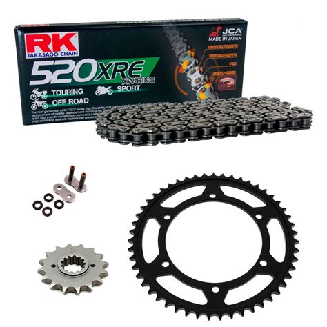 Honda Crf 250 L 2013 2021 Rk 520 Xre Chain And Sprockets Kit Standard