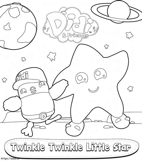 Didi și Prietenii Imprimabil De Colorat