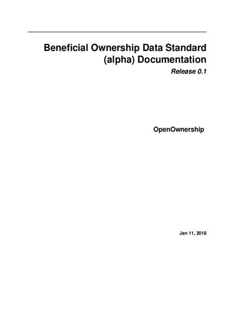 fillable online media readthedocs beneficial ownership data standard