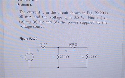 Problem The Current I X In The Circuit StudyX
