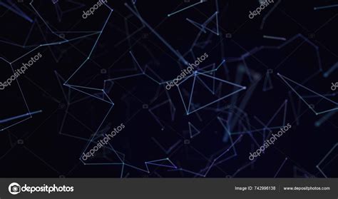 Image Data Processing Black Background Global Business Digital