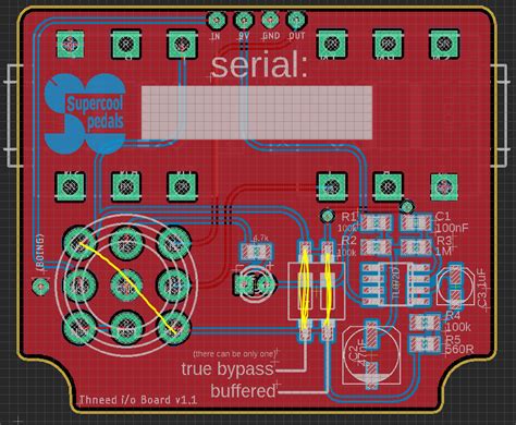 Selectable Bufferedtrue Bypass Io Design Help Details In Comments Rdiypedals